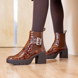 Art Art Femme 1658 Sofia Botte Oxford, Noir, 41 EU