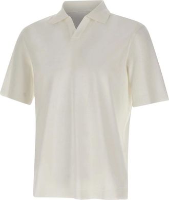 Herno Homme, Tops, Blanc, Taille: XL Polo en Coton