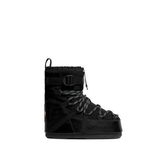 Moncler Moncler Moon Boot X Icon Low Snow Boot, Men, Black, Size: 42-44