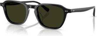 Oliver Peoples unisex, Accessoires, Noir, Taille: 50 MM Lunettes de soleil Emryn
