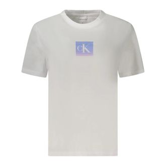 Calvin Klein Damen, Oberteile, Wei&szlig;, LGr&ouml;&szlig;e