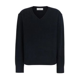 Dunst Kaschmir-Pullover mit V-Ausschnitt - - Knitwear - Herren - Schwarzk - M