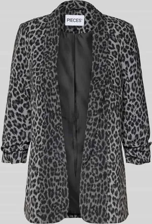 Pieces Shaped Fit Longblazer mit Schalkragen Modell BOSELLA