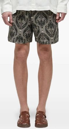 Osklen short à motif en jacquard - Blanc