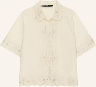 Bimba & Lola Bimba Y Lola Leinen-Baumwoll-Shirt beige