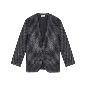 Masscob L&auml;ssiger Paine Blazer f&uuml;r k&uuml;hle Tage - - Jackets - Damen - Schwarzk - M