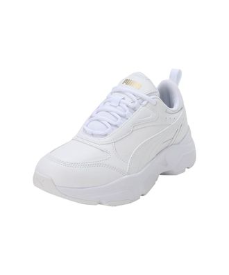 Puma Damen Cassia SL Sneaker, Weiß Weiß Team Gold, 37.5 EU, weiß, 37.5 EU