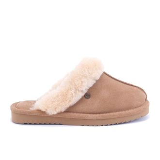 Warmbat Luxus Wildleder Damen Sandale - - Shoes - Damen - Beige - 36 EU