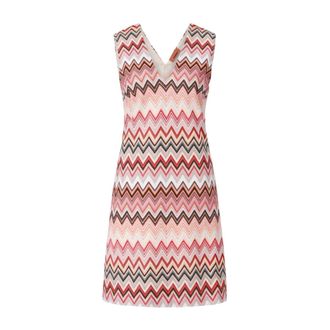 Missoni Chevron Mini Kleid - - Dresses - Damen - Mehrfarbig - L