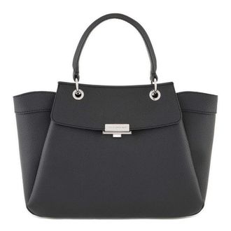 A|X Armani Exchange Elegante Schwarze Handtasche mit Abnehmbarem Riemen - - Bags - Damen - Schwarzk - ONE SIZE