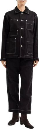 CASEY CASEY Homme, Vestes, Noir, Taille: S Veste en jean