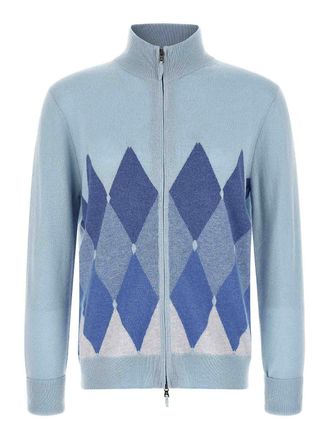 Ballantyne Cardigan - Hellblau