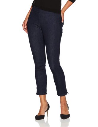 NYDJ Damen Petite Skinny Hineinschlüpfen, Schlankmachende und Schmeichelhafte Passform Jeans, Auswaschen, 46 Zierlich