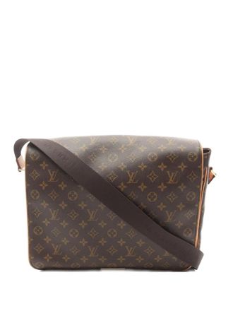 Louis Vuitton sac porté épaule monogrammé Aves (2007) - Marron