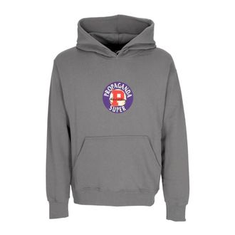 PROPAGANDA Grauer Leichter Kapuzenpullover - - Sweatshirts & Hoodies - Herren - Grau - XS