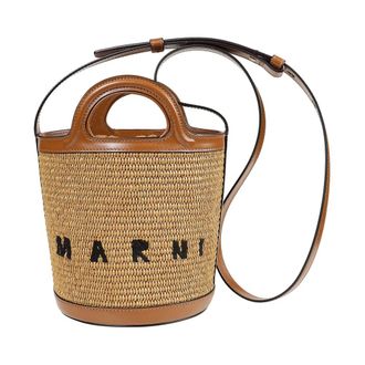 Marni Femme, Sacs, Beige, Taille: ONE Size Sac Bandouli&egrave;re &Eacute;l&eacute;gant pour Femmes
