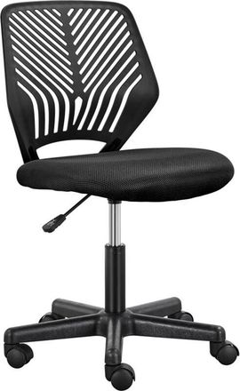 Yaheetech Yaheetech - Chaise de Bureau, Chaise dOrdinateur, Fauteuil Bureau Ergonomique, Pivotant, Fonction R&eacute;glage, Style Moderne, Charge de 136kg Gris fonc&eacute;
