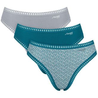 sloggi Femme Slip Paquet de 3 GO Crush High leg C3P
