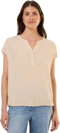 Cecil 3411632 Blouse, Beige nacré, M Femmes