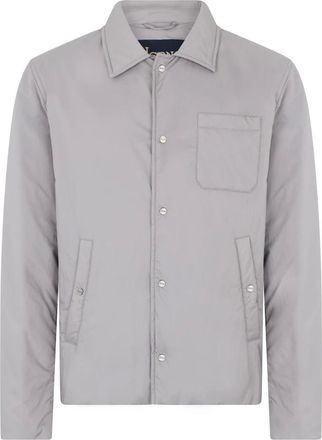 Herno Homme, Vestes, Gris, Taille: 2XL Veste Coupe Chemise