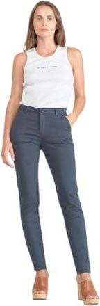 Le Temps Des Cerises Pantalon Chino Dyli3 Bleu Nuit