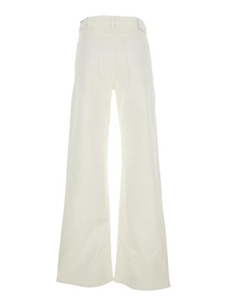 AG - Adriano Goldschmied Womens Jeans White Denim Cotton