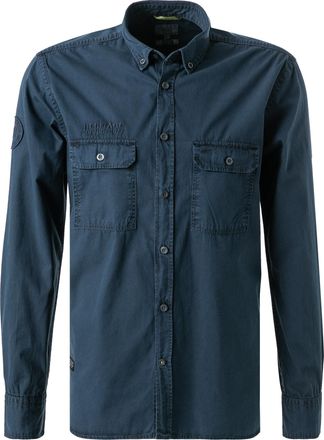 Camel Active Herren Overshirt blau