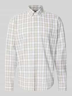 Boss Orange by Hugo Boss Regular Fit Freizeithemd aus Baumwoll-Viskose-Mix Modell Ricoplus_M