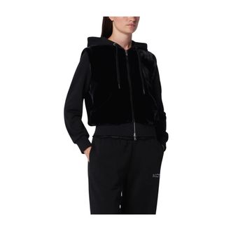 Moose Knuckles Sweat &agrave; capuche Roslyn Bunny - Femme - Sweatshirts et sweats &agrave; capuche - Noir - Taille: 38 FR