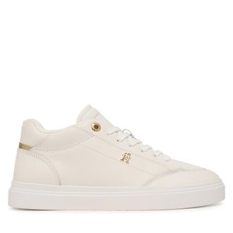 Tommy Hilfiger Sneakers Tommy Hilfiger Th Chic Cupsole Mc FW0FW09595 Wei&szlig;