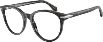 Giorgio Armani Femme, Accessoires, Brun, Taille: 50 MM Monture optique ronde