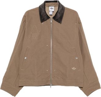 adidas Premium Essentials Bomberjacke - - Sport - Herren - Beige - XL