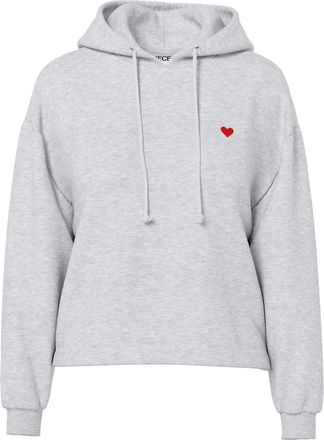 Pieces Pcchilli Ls Hoodie Stripes Emb Noos Bc