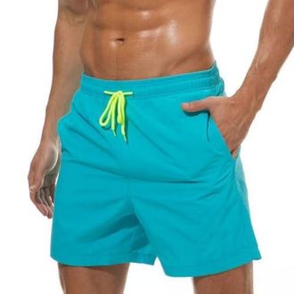 Generic HUIWDP Short de bain d&eacute;t&eacute; pour homme - Style d&eacute;contract&eacute; - Surf - Short de sport - Taille &eacute;lastique, A3, 4XL