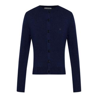 Acne Studios Femme, Pulls, Bleu, Taille: 40 FR Gilet Ajust&eacute; - Laine de Yak