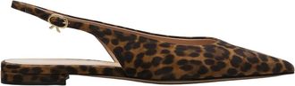 Gianvito Rossi Suede Slingback Flats - Gr. 36,5 (EU) - in Schwarz