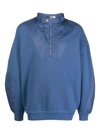 Isabel Marant sweat à col zippé - Bleu