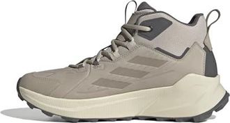 adidas Homme Terrex Trailmaker 2 Mid Leather Hiking Shoes, Wonder Beige/Wonder Beige/Charcoal, 42 EU