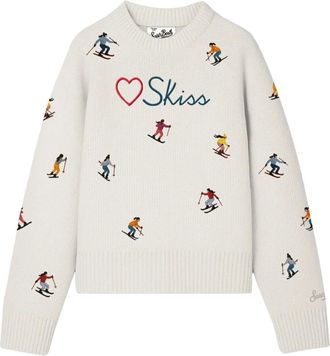 Saint Barth Pull Heron - Femme - Pulls - Blanc - Taille: 40 FR