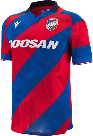Macron Viktoria Pilsen Trikot Home 2025/2026 blau, L Herren