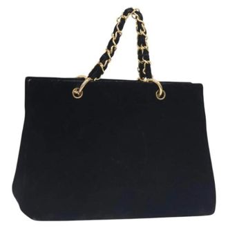 Chanel Pre-owned Tissu sacs-chanel - Femme - Pre-owned - Noir - Taille: ONE Size