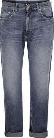 Dondup Femme, Jeans, Bleu, Taille: W35 Andi Loose-Fit Jeans