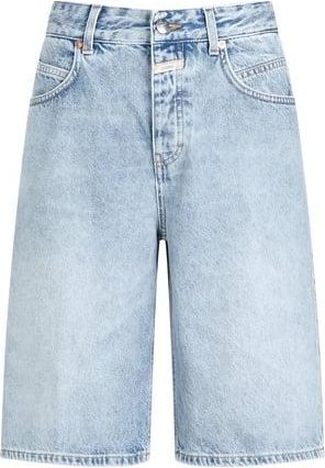 Closed Bermuda droit en denim de coton et coton recycl&eacute;