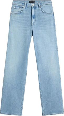 7 For All Mankind Femme, Jeans, Bleu, Taille: W27 Jeans droits