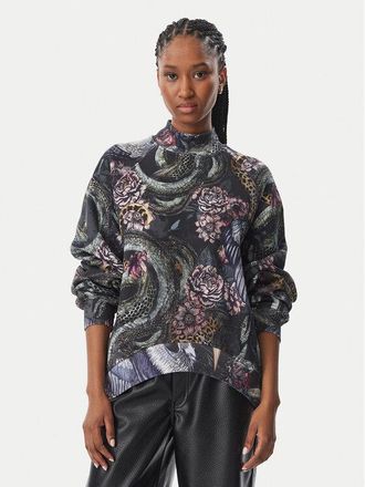Just Cavalli Sweatshirt 81PAIE23 CF102 Grau Regular Fit
