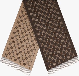 Gucci GG cashmere scarf - GUCCI - gender_Man