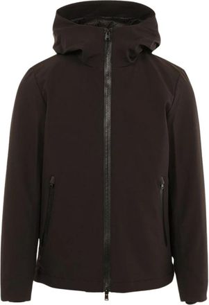 Woolrich Pacific Softshell Kapuzenjacke - - Jackets - Herren - Schwarzk - L