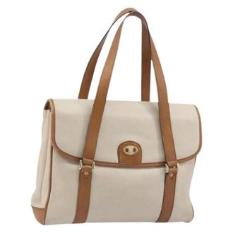 Celine Sac &agrave; main vintage Pre-owned - Femme - Pre-owned - Blanc - Taille: ONE Size