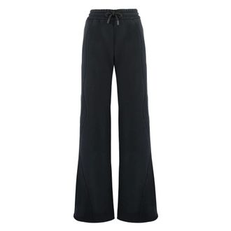 Off-white Femme, Pantalons, Noir, Taille: 40 FR Wide Pantalons