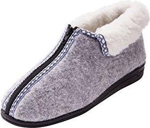 Lingerelle Bottillons fourr&eacute;s, &agrave; Ouverture Totale - Gris - 38